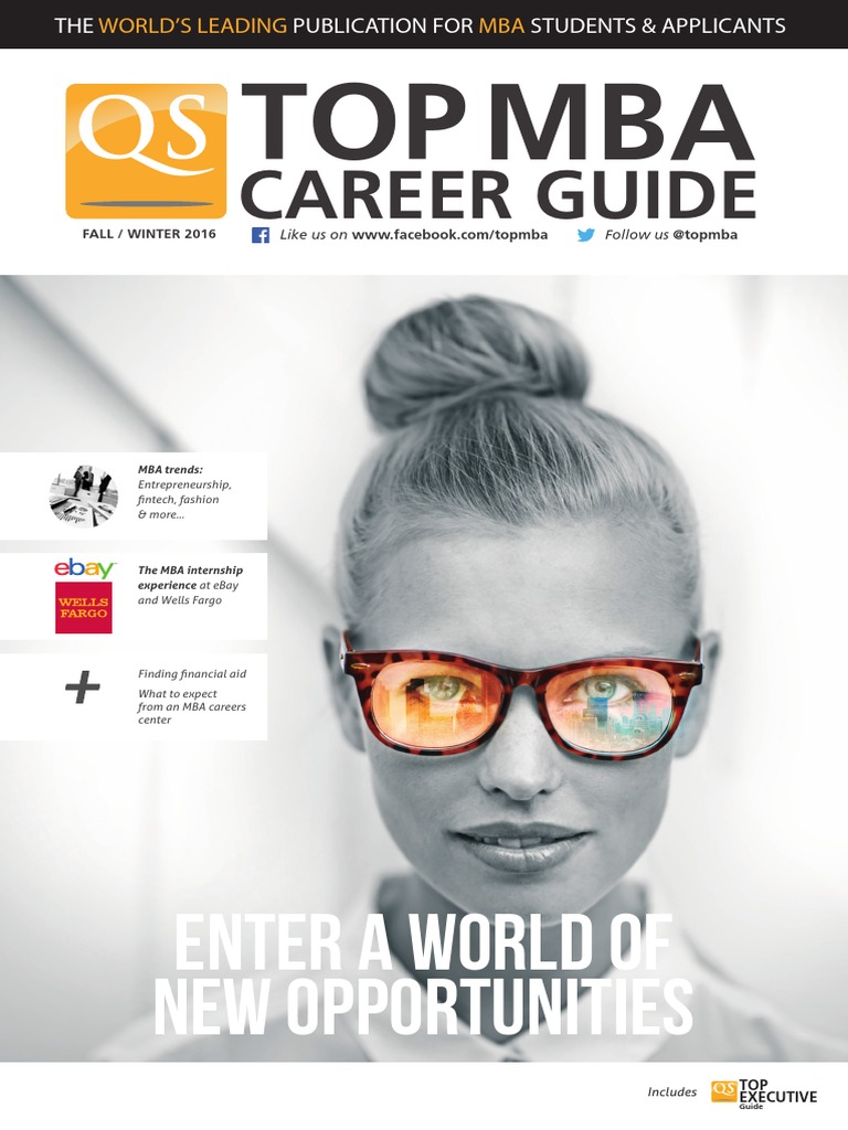 QS Mba | PDF | Master Of Business Administration | Financial Technology