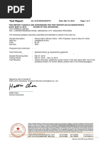 Fabric Test Report | PDF | Textiles | Textile And Clothing