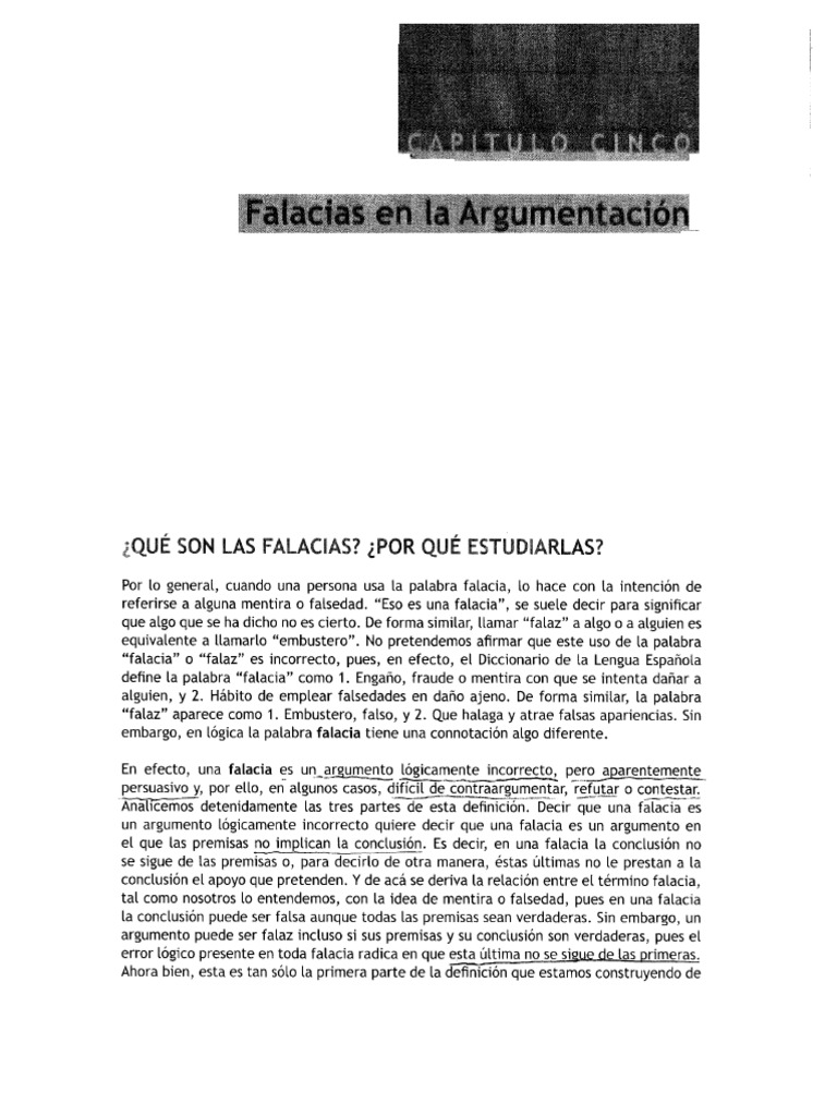 Logica y Teoria de La Argumentacion | PDF