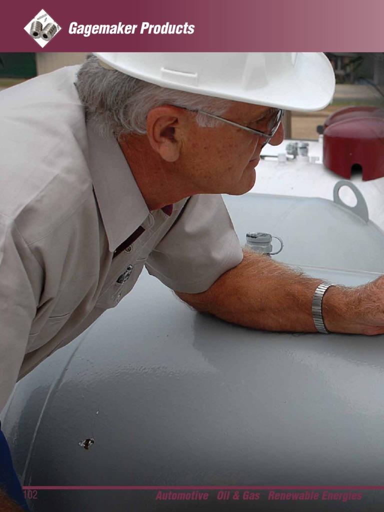 Gagemaker Products | PDF | Pipe (Fluid Conveyance) | Machines