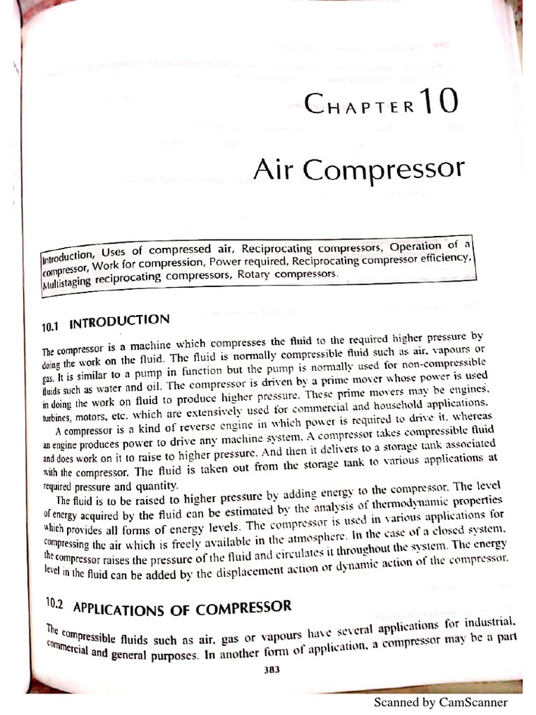 Air Compressors | PDF