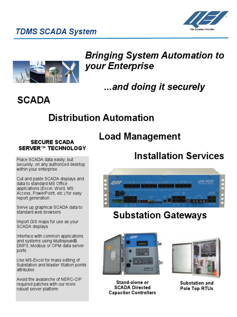 QEI TDMS System SCADA | PDF | Scada | Microsoft Windows