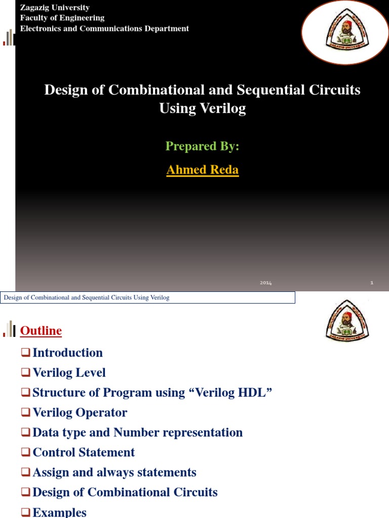 Design of Combinational and Sequential Circuits | PDF | Hardware ...