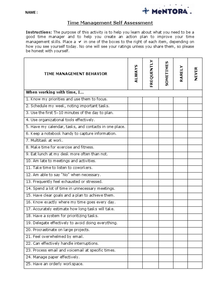 35 - Self Assessment | PDF