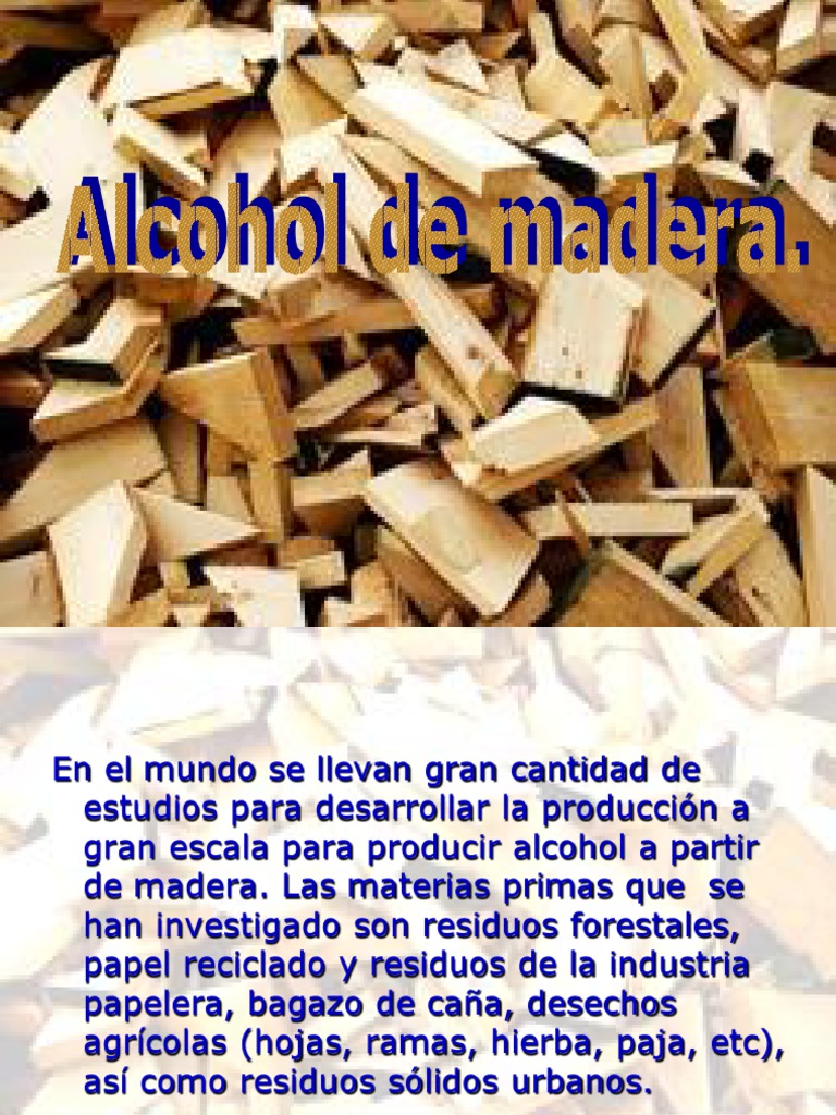 Producción de Etanol de Madera | PDF | Enzima | Carbohidratos