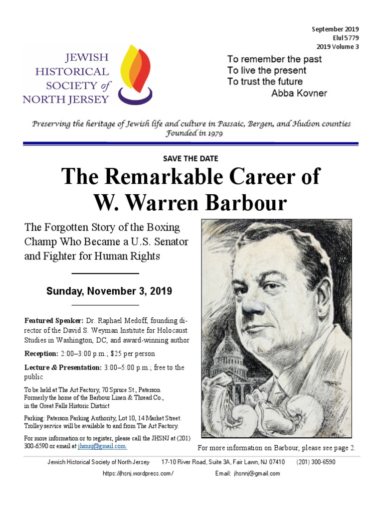 The Remarkable Career of W. Warren Barbour | PDF | Jews And Judaism