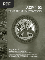 Army Operational Terms & Symbols | PDF | Cbrn Defense | Acronym