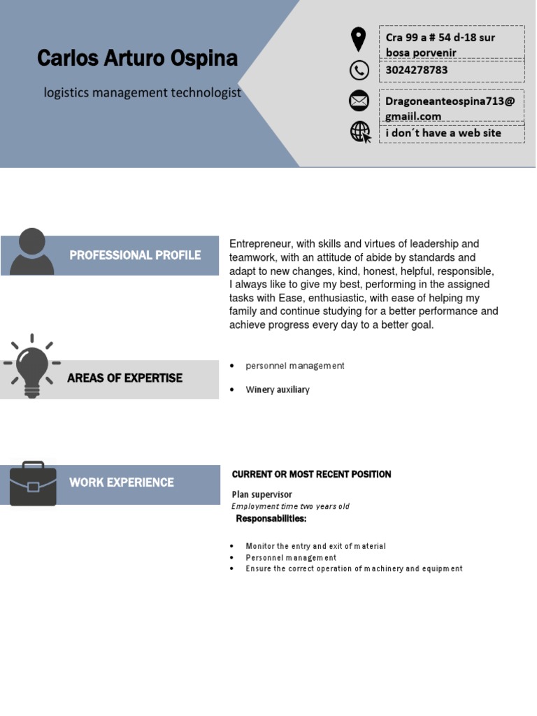 Curriculum Vitae Format | PDF | Behavior Modification | Cognition