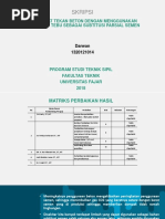 Sni Mix Design Beton 2012 | PDF