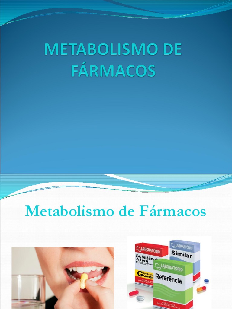 Metabolismo de Fármacosc | PDF | Citocromo P450 | Metabolismo