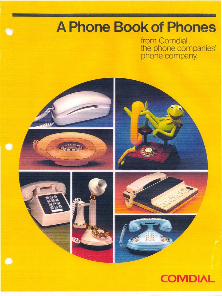 A Phone Book of Phones: Comdial | PDF | Telephone | Oral Communication