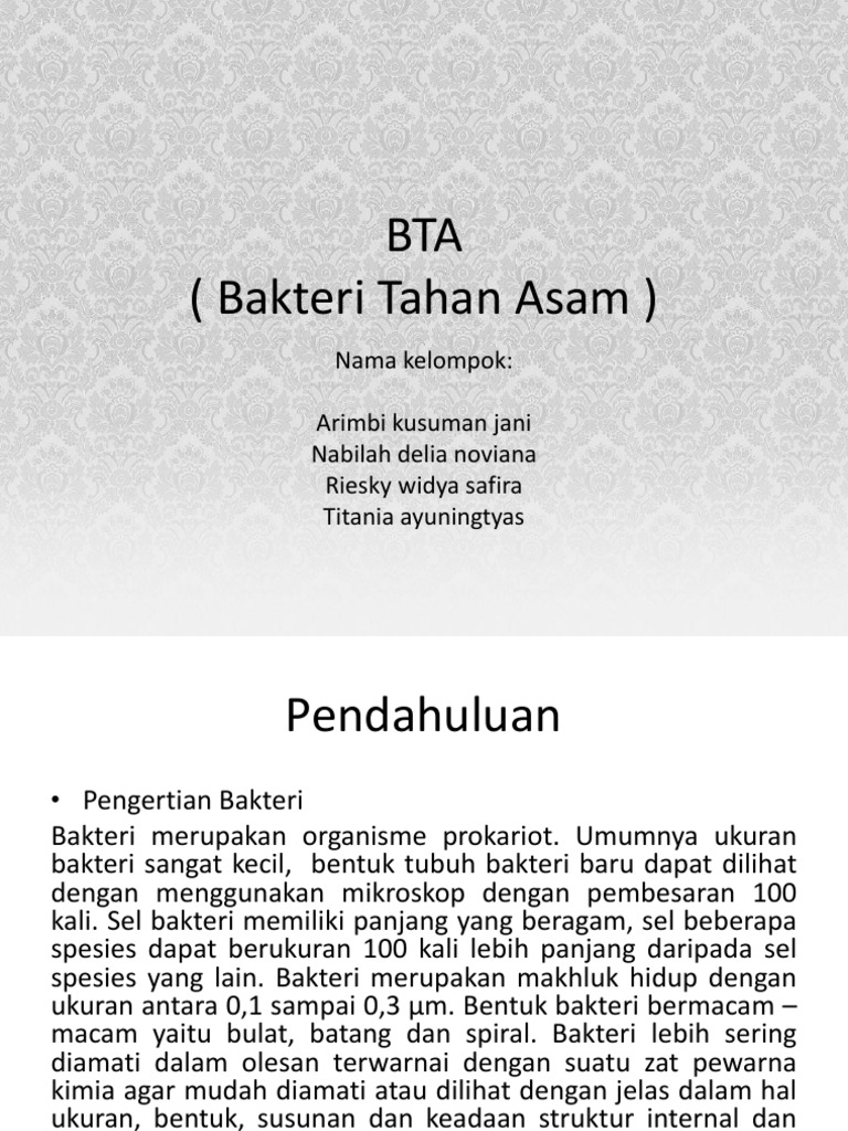 BTA | PDF