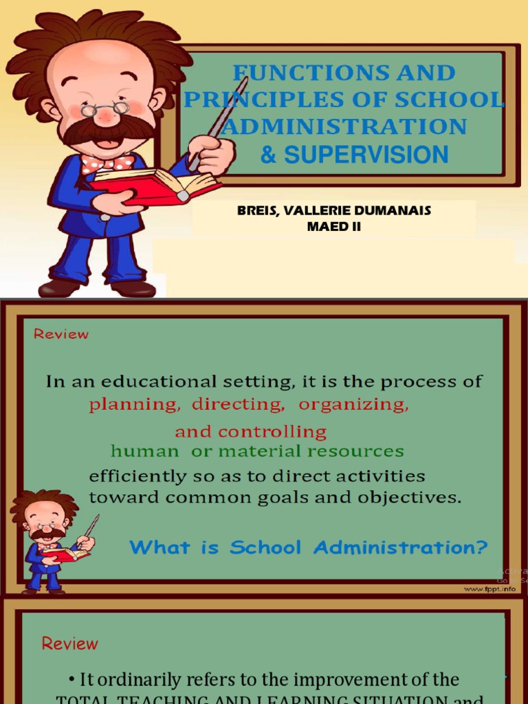 Principles of School Administration | PDF | Evaluation | Applied Psychology