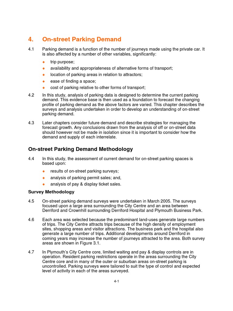 Parking For Reference | PDF | Parking | Transport