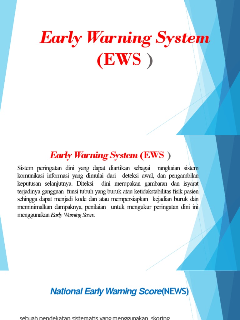 Early Warning System | PDF