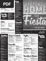 Continental - Menu | PDF | Salad | Burrito