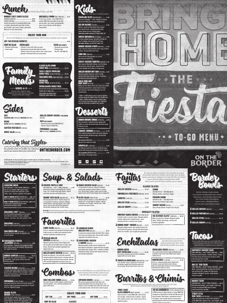 Menu Planner | PDF | Burrito | Taco