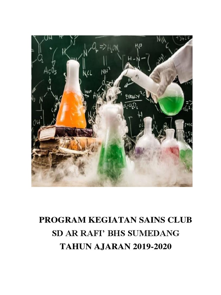 Proposal Kegiatan Sains Club | PDF