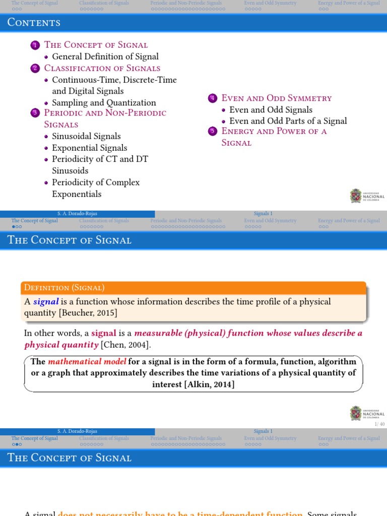 Señales I | PDF | Discrete Time And Continuous Time | Sampling (Signal Processing)