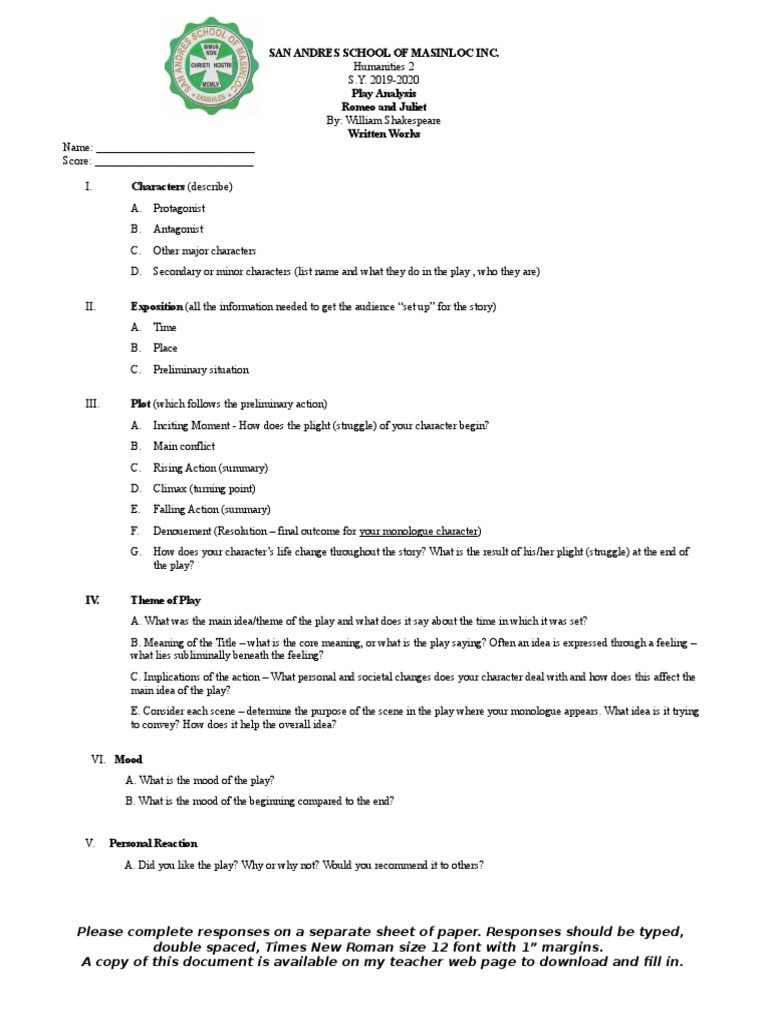 Template Play Analysis | PDF