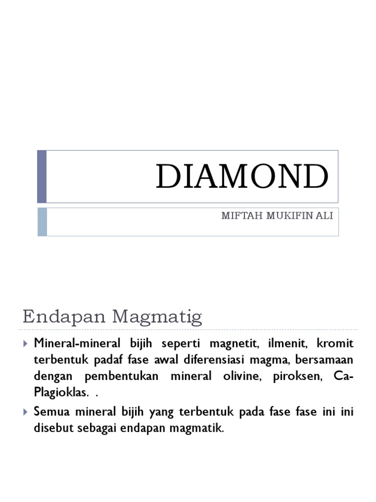 Diamond | PDF | Ilmu Sosial | Seni