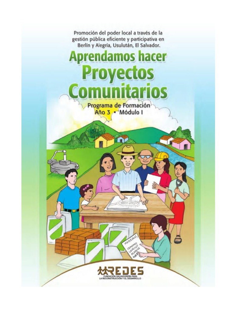 Aprendamos A Hacer Proyectos Comunitarios | PDF