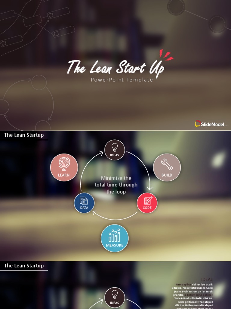 0019 02 Lean Startup Methodology Template 16x9 | PDF | Startup Company ...