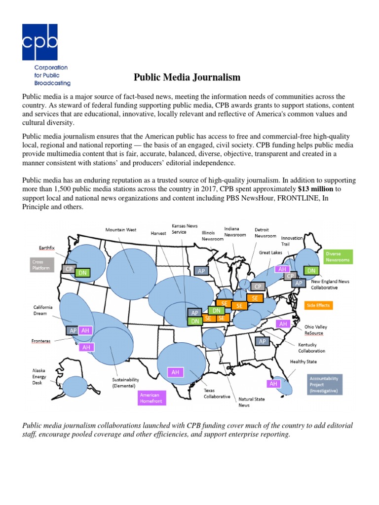 Public Media Journalism | PDF | Public Broadcasting | Journalism