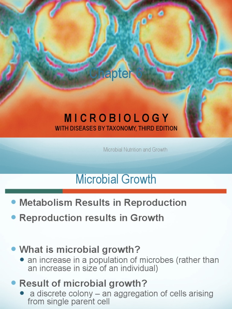 Microbial Nutrition and Growth | PDF | Osmosis | Growth Medium