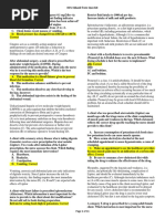 First Aid Mnemonics | PDF | Benzodiazepine | Hypothalamus