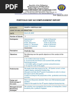 4th Quarter Portfolio Day Overview | PDF