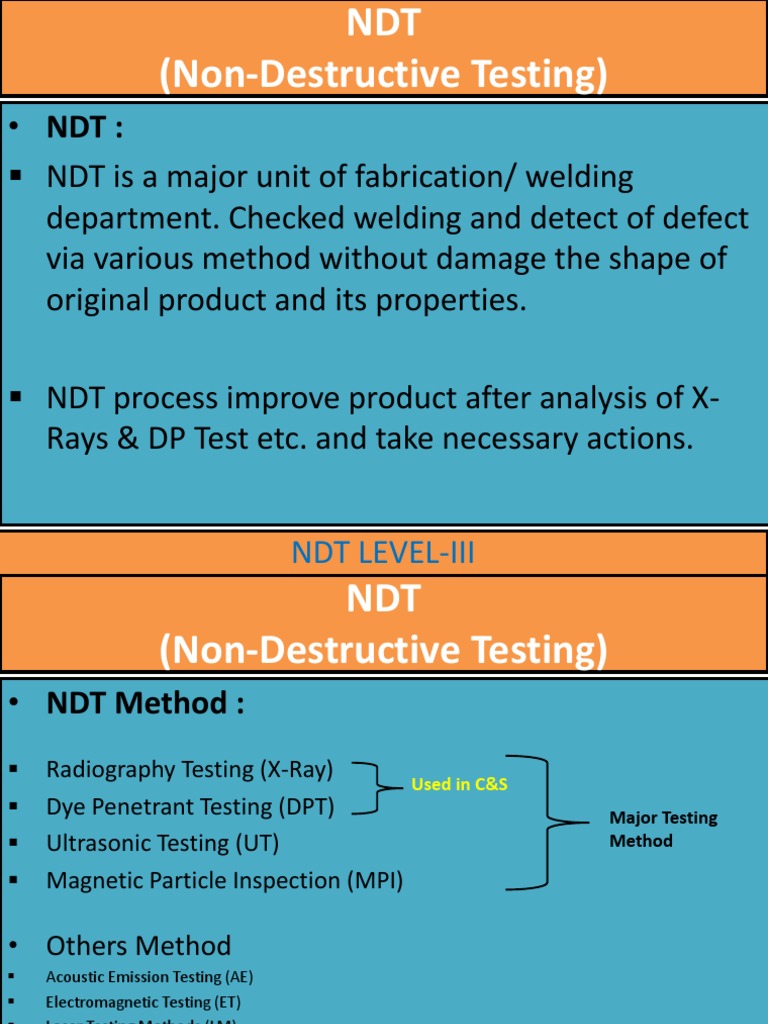 NDT Level-Iii | PDF | Nondestructive Testing | Electromagnetic Radiation