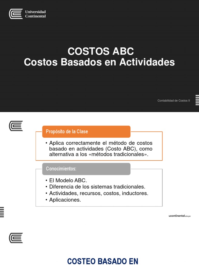 Tema 4 - Costos ABC | PDF | Costo | Valor añadido