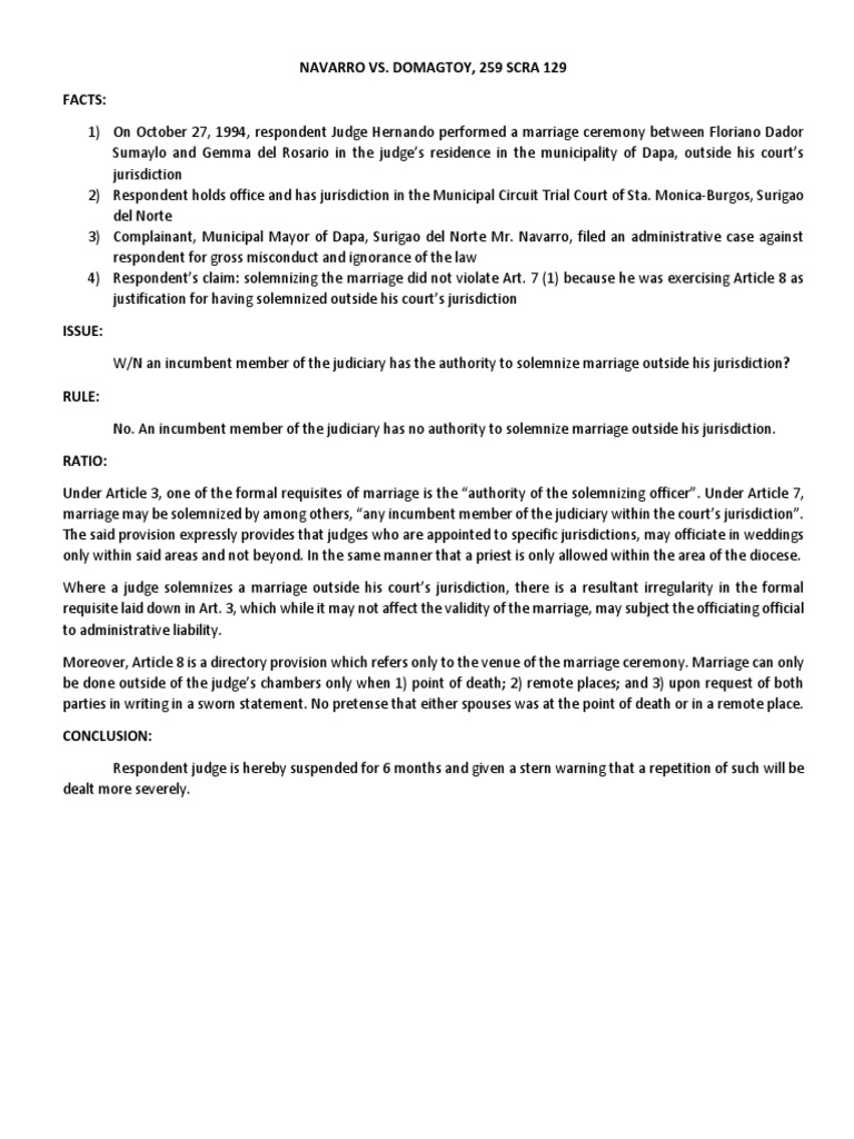 Formal Requisites of Marriage | PDF | Marriage | Marriage License