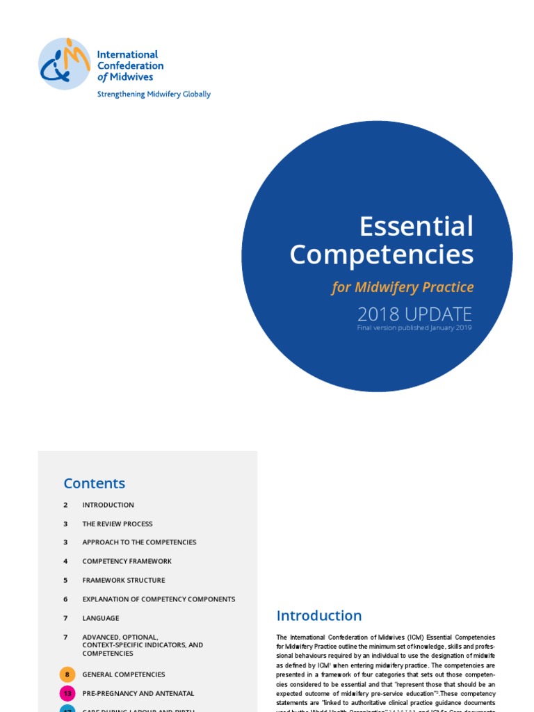 Icm Competencies en Screens | PDF | Abortion | Pregnancy