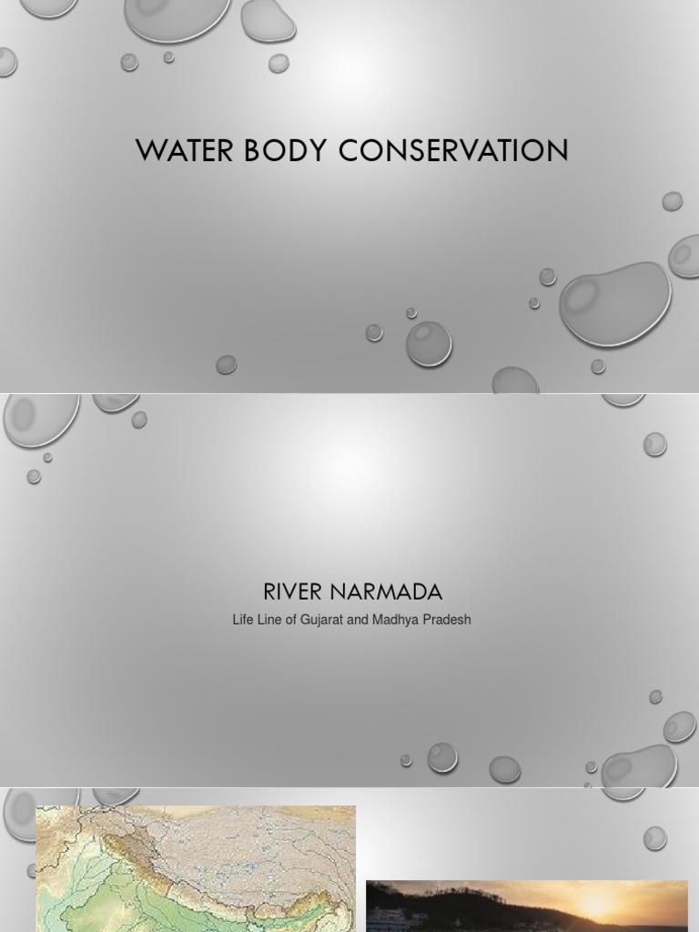 Water Body Conservation | PDF | Home & Garden | Religion & Spirituality