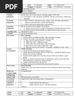 Lesson Plans For Reference | PDF | English Language | Vocabulary