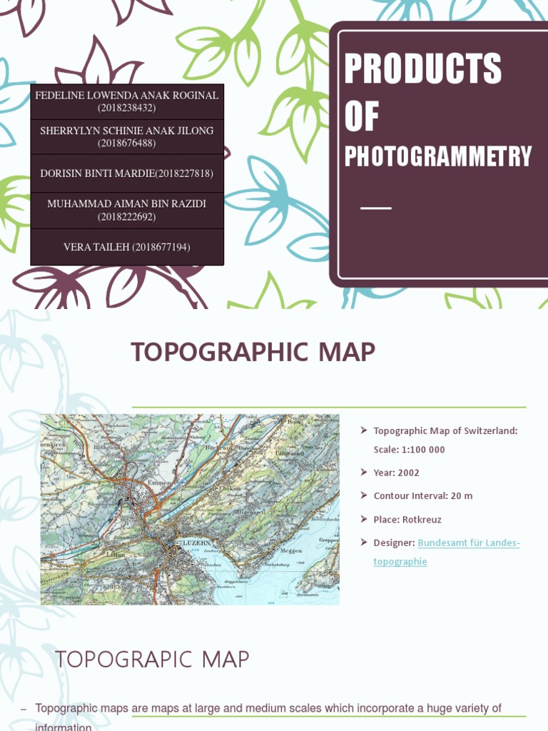 Topografi Map | PDF | Topography | Map