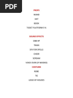 Harry Potter Reader's Theater Script | PDF | Contemporary Fantasy ...