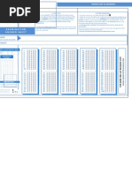 PRC Answer Sheet Sample 001 | PDF | Tests | Test (Assessment)