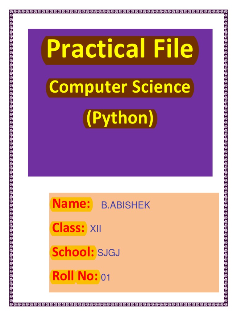 Practicle File | PDF | Numbers | Data Management