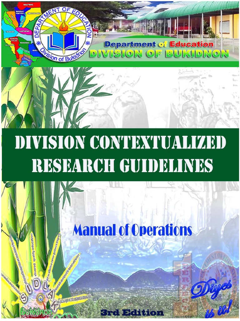 DepEd Bukidnon Research Guidelines v3 | Download Free PDF | Action ...