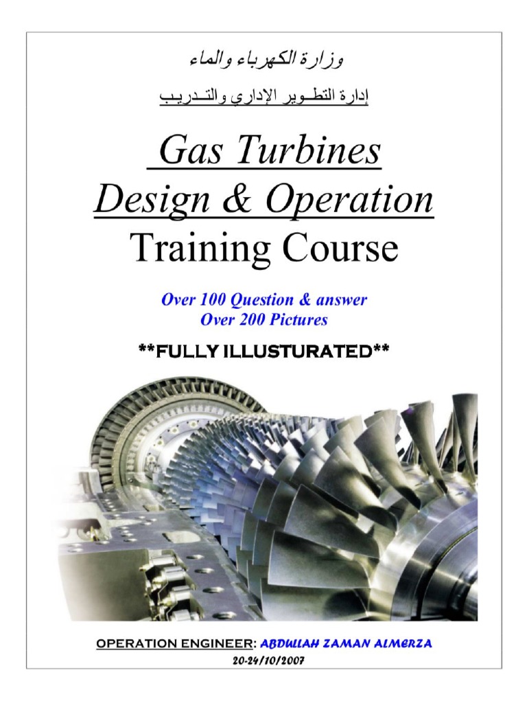 Operation Training Gas Turbine | PDF