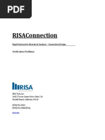 RISA Connection Notes | PDF | Beam (Structure) | Column