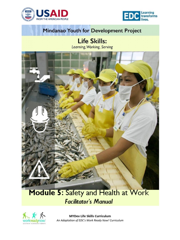 Module 5 Safety and Health at Work | PDF | Hand Washing | Hygiene