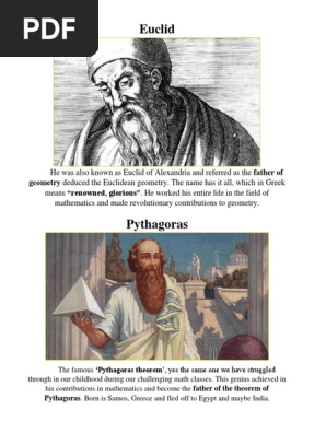 Euclid Mathematician Full Body