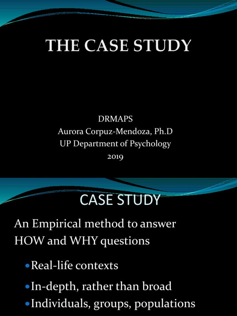 2019 Sept5 DRMAPS Case Study Acm | PDF | Hazards | Case Study