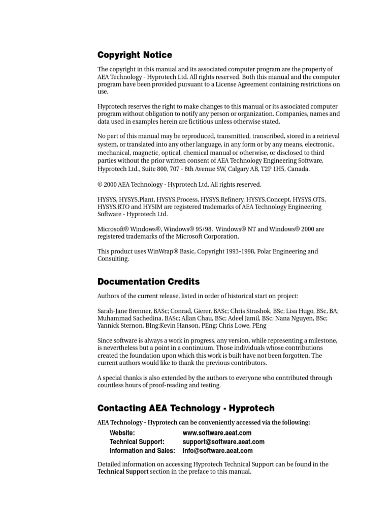 Hysys Dynamics | Simulation | Conceptual Model