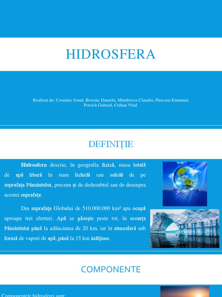 Hidrosfera | PDF