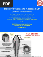 USIT Logging Tool: Cement Evaluation | PDF | Casing (Borehole) | Gases